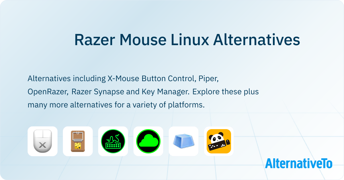 Razer Mouse Linux Alternatives - Explore Similar Software | AlternativeTo
