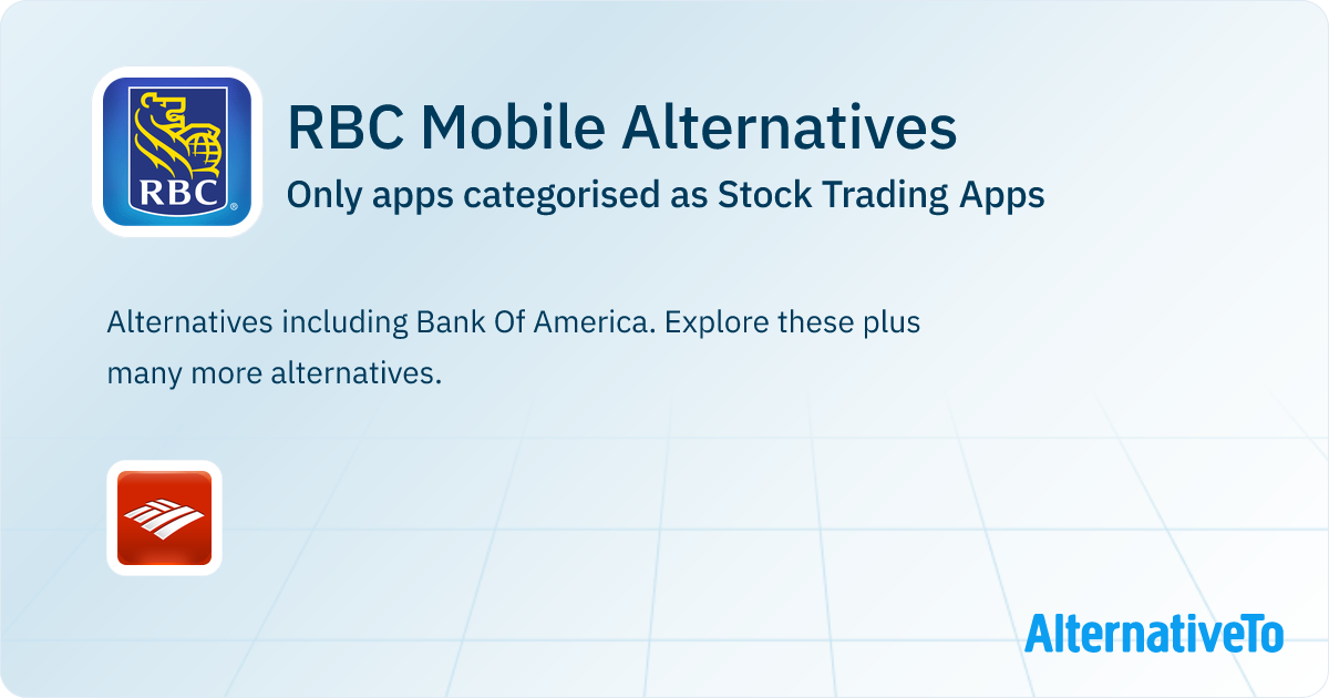 RBC Mobile Alternatives: Top 1 Stock Trading Apps | AlternativeTo