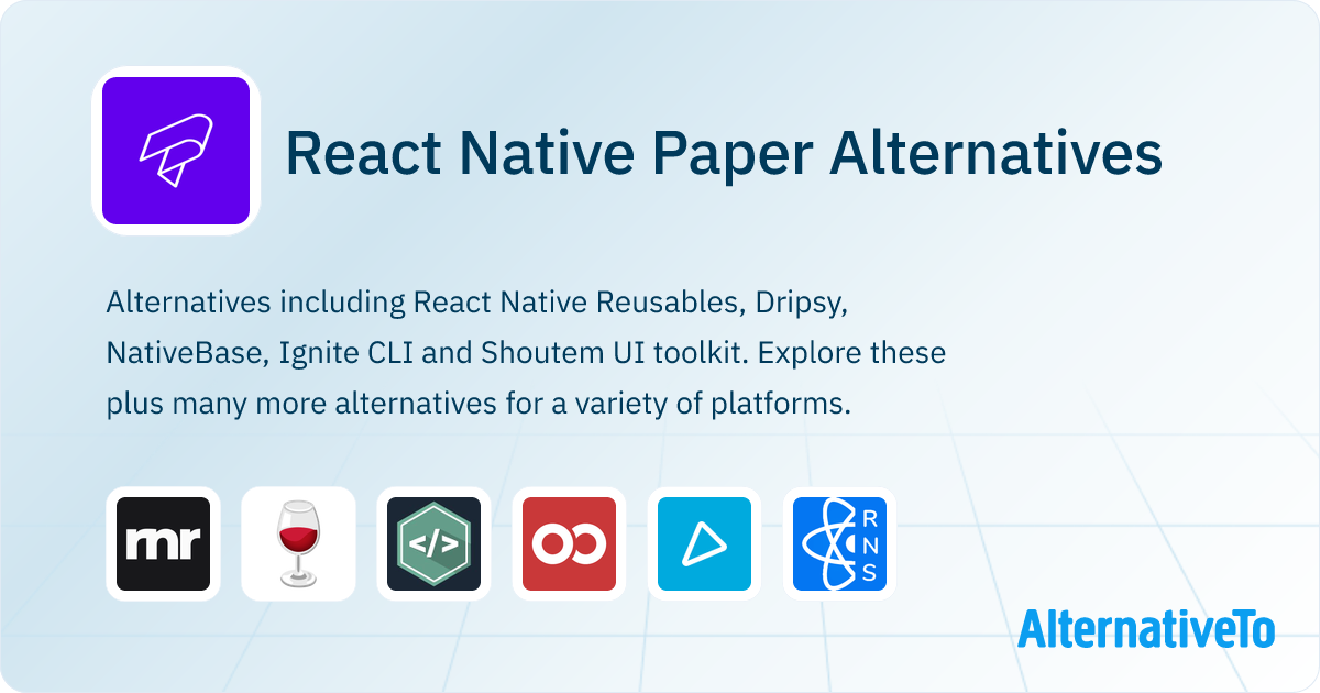 React Native Paper Alternatives - Explore Similar Sites & Apps ...