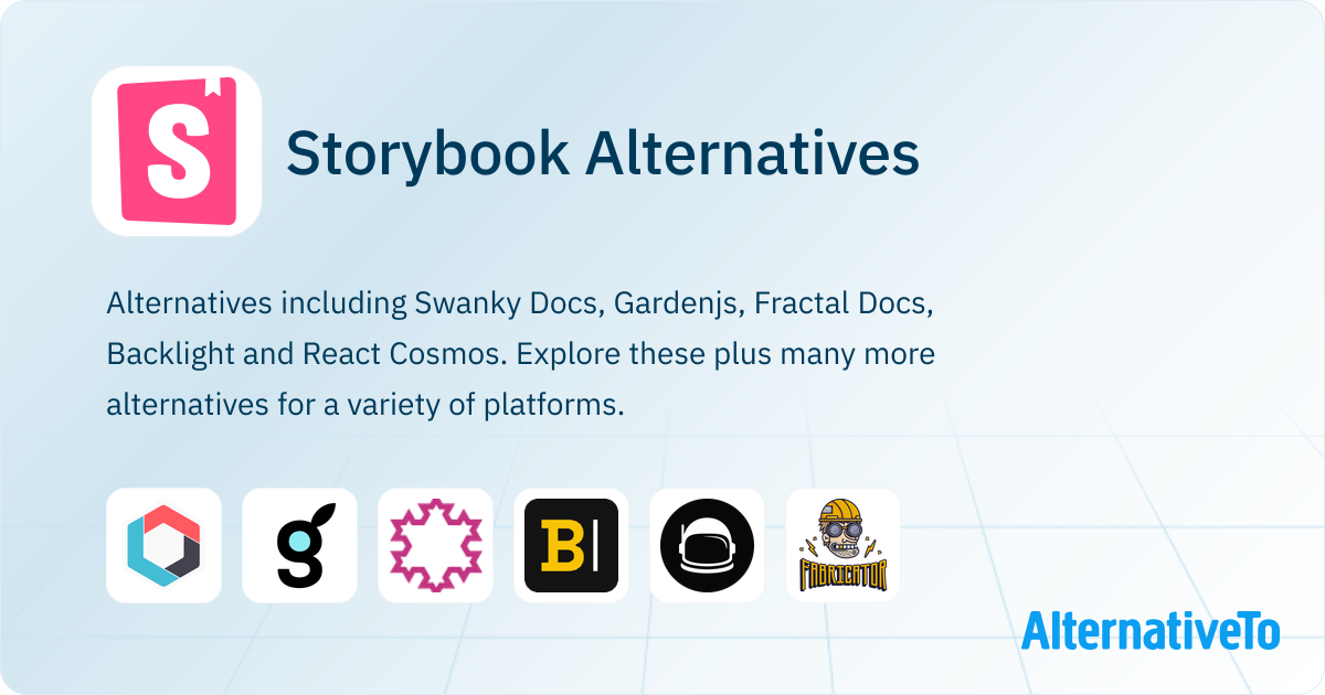 Storybook Alternatives - Explore Similar Sites & Apps | AlternativeTo