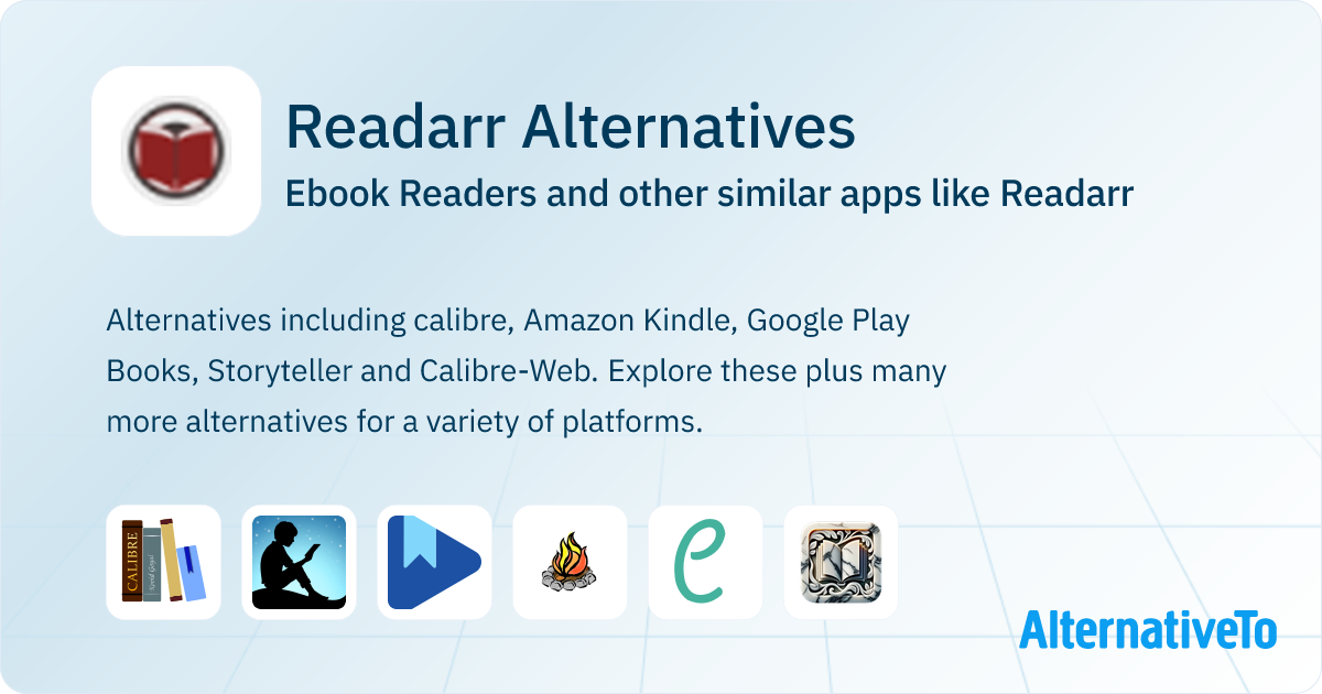 Readarr Alternatives: Top 8 Ebook Readers & Similar Apps | AlternativeTo