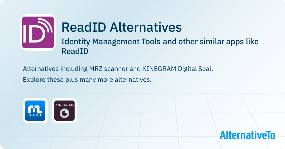 ReadID Alternatives: Top 2 Identity Management Tools & Similar Apps ...