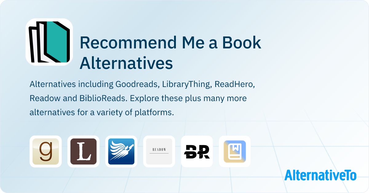 Recommend Me a Book Alternatives - Explore Similar Sites & Apps ...