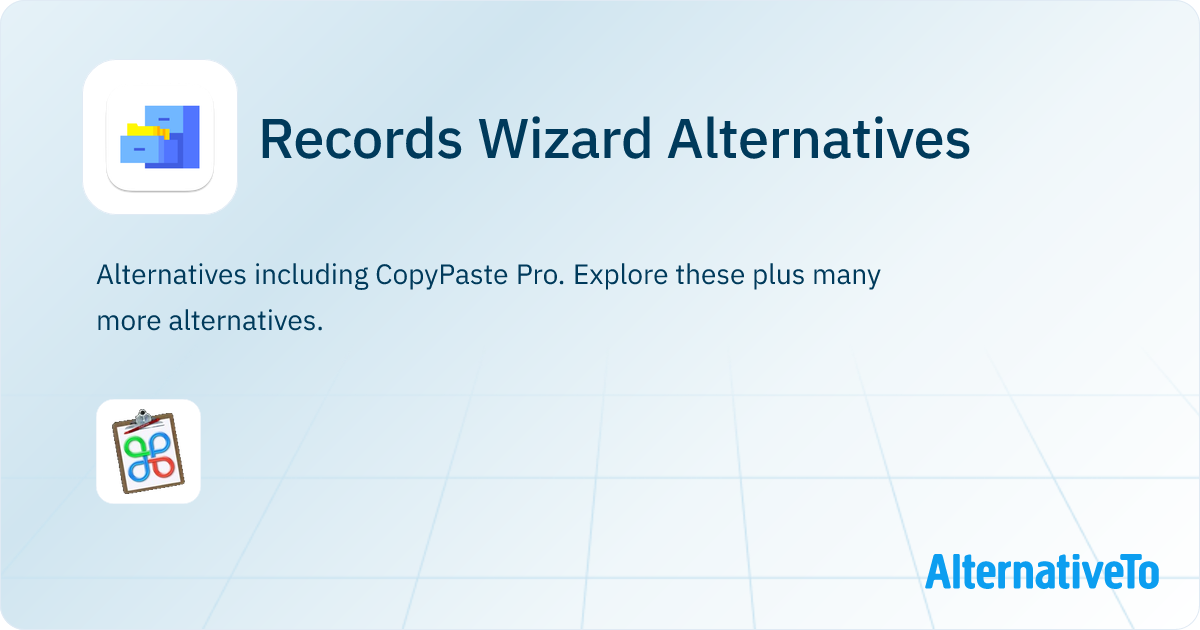 Records Wizard Alternatives - Explore Similar Software | AlternativeTo