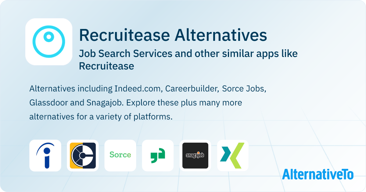 Recruitease Alternatives: Top 12 Job Search Services & Similar Websites ...