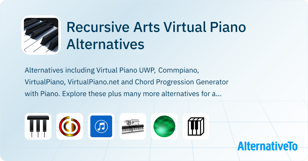 Recursive Arts Virtual Piano Alternatives - Explore Similar Sites ...