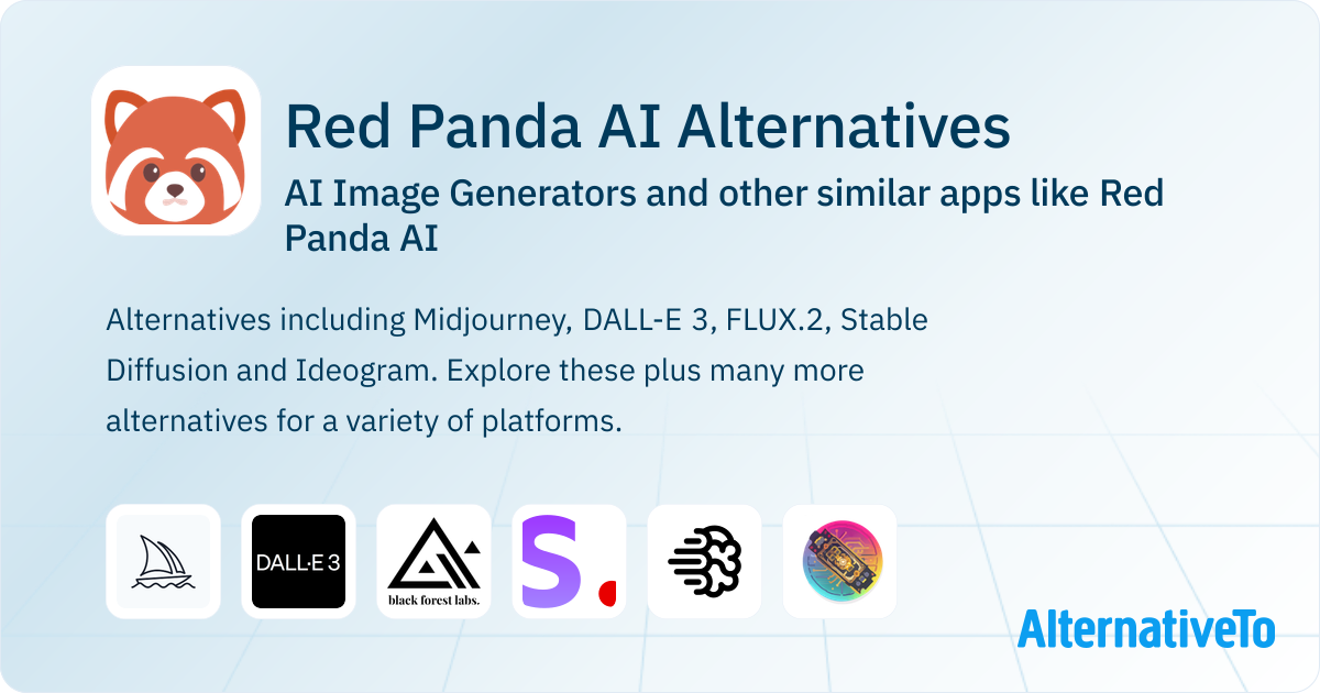 Red Panda AI Alternatives: Top 14 AI Image Generators & Similar ...