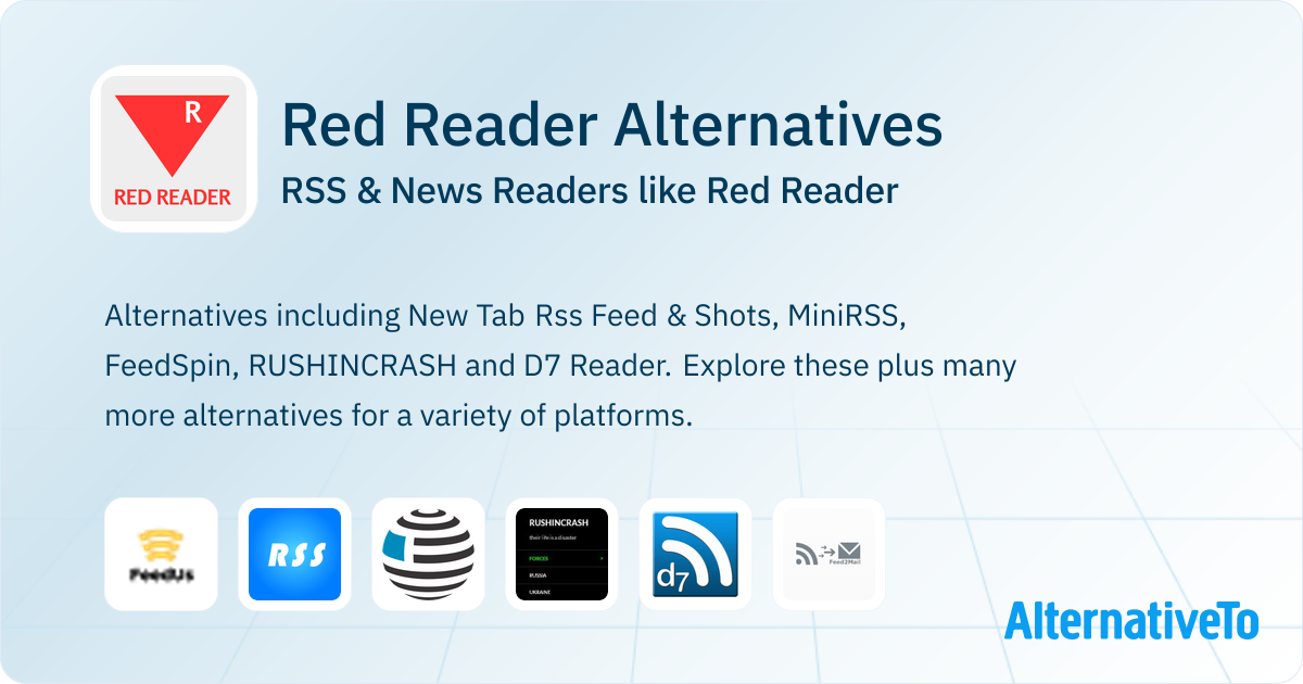Red Reader Alternatives: Top 6 RSS & News Readers | AlternativeTo