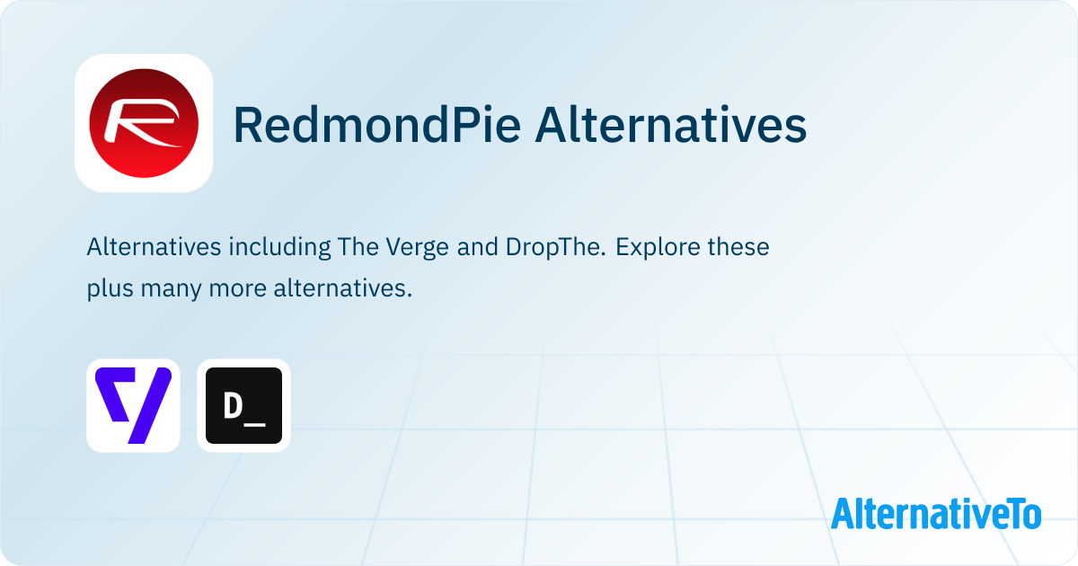 RedmondPie Alternatives - Explore Similar Sites & Apps | AlternativeTo