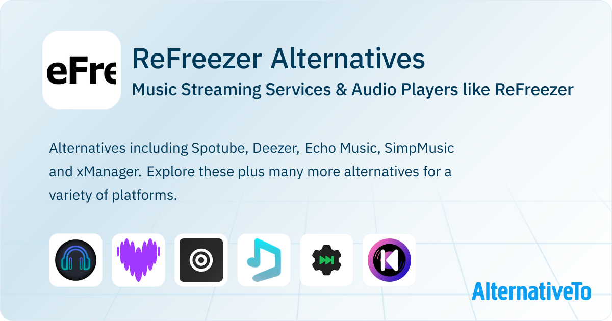 ReFreezer Alternatives: Top 10 Music Streaming Services | AlternativeTo