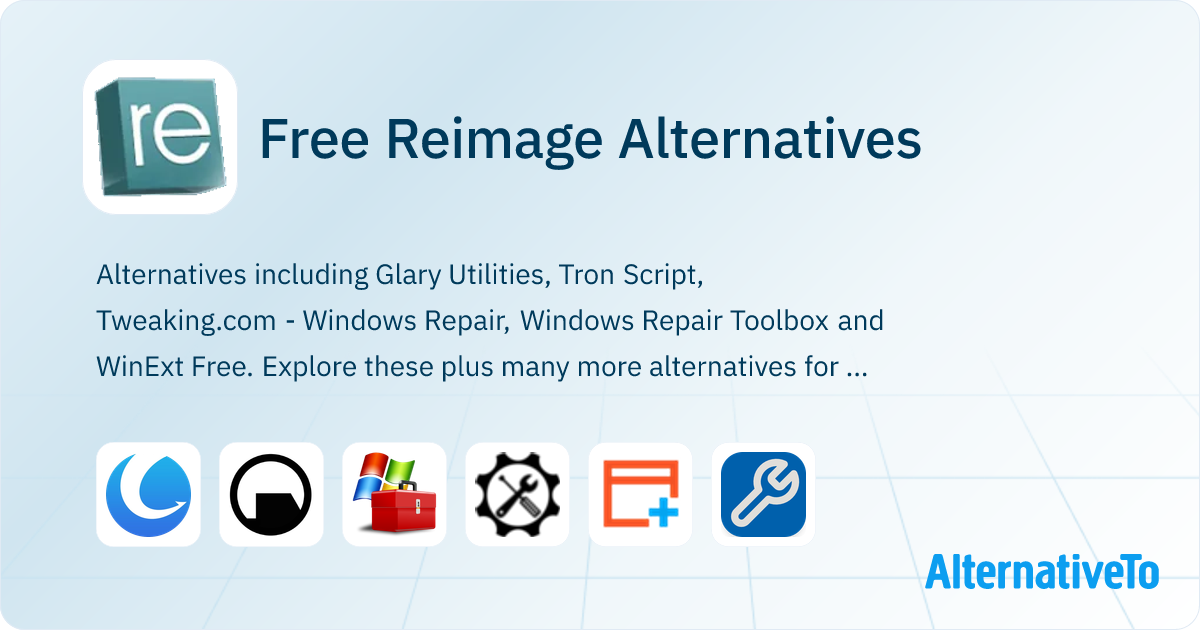 Free Reimage Alternatives | AlternativeTo