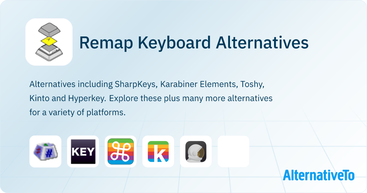 Remap Keyboard Alternatives - Explore Similar Software | AlternativeTo