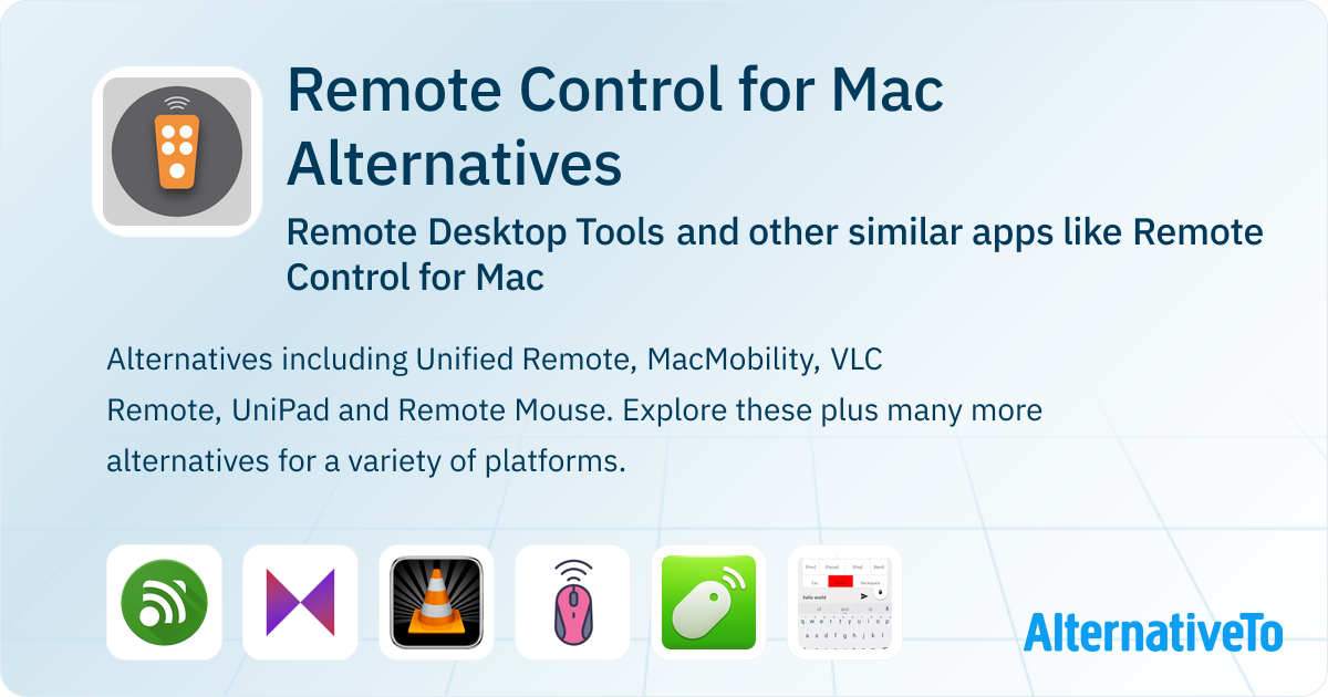 Remote Control for Mac Alternatives: Top 22 Remote Desktop Tools ...