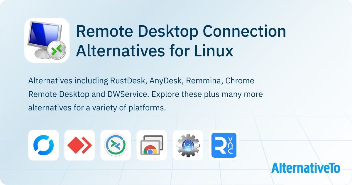 Remote Desktop Connection Alternatives for Linux: Top 12 Remote Desktop ...