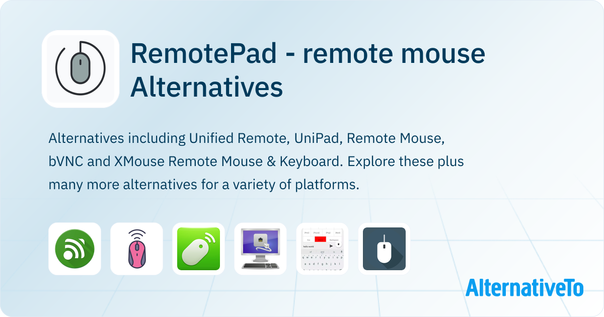 RemotePad - remote mouse Alternatives - Explore Similar Apps ...