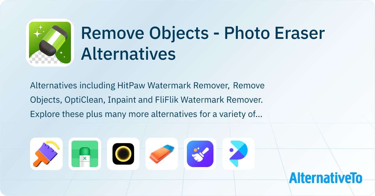 Remove Objects - Photo Eraser Alternatives and Similar Apps | AlternativeTo