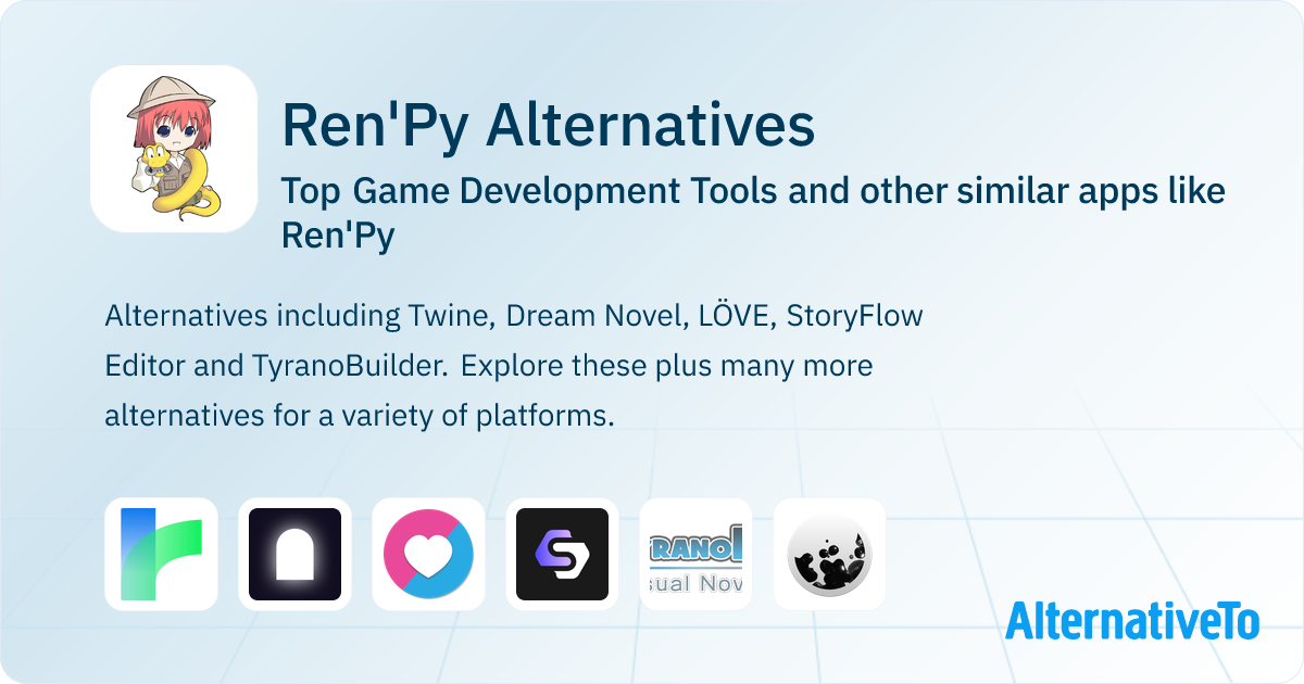 Great Ren'Py Alternatives: Top Game Development Tools in 2026 ...