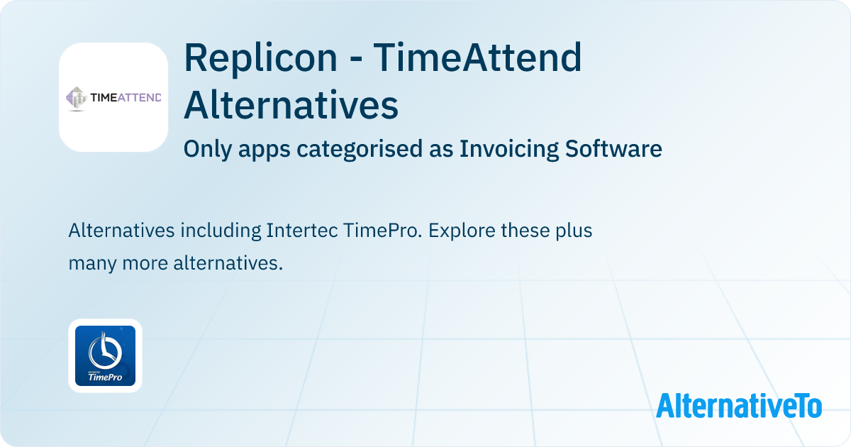 Replicon - TimeAttend Alternatives: Top 1 Invoicing Software ...