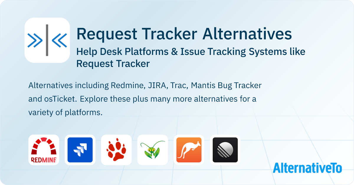 Request Tracker Alternatives: Top 12 Help Desk Platforms | AlternativeTo