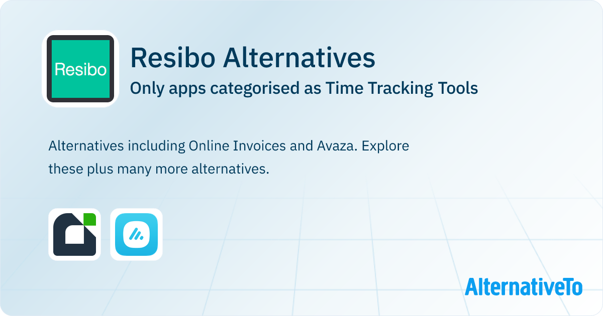 Resibo Alternatives: Top 2 Time Tracking Tools | AlternativeTo