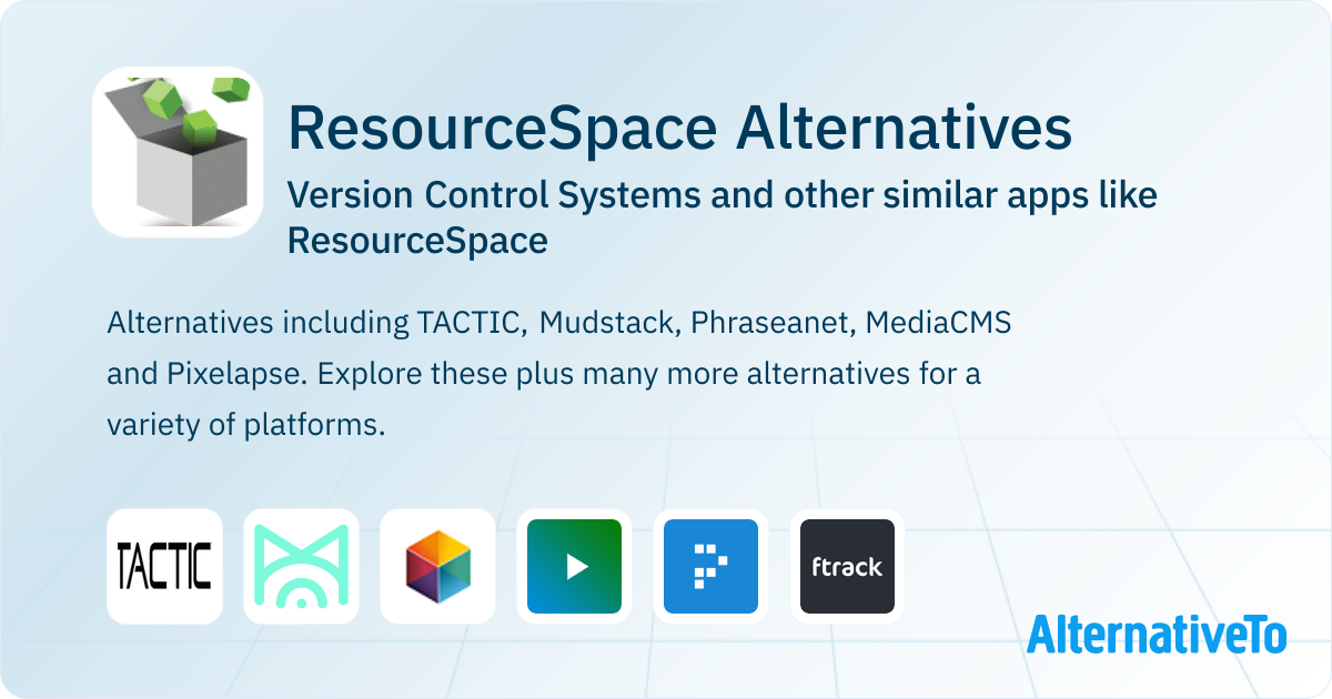 ResourceSpace Alternatives: Top 8 Version Control Systems & Similar ...