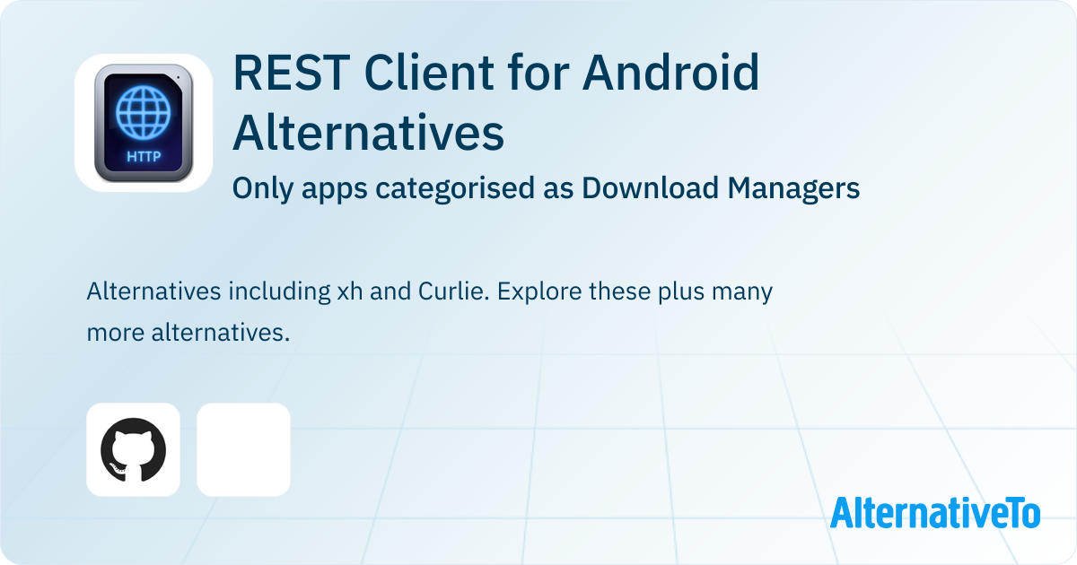 REST Client for Android Alternatives: Top 2 Download Managers ...