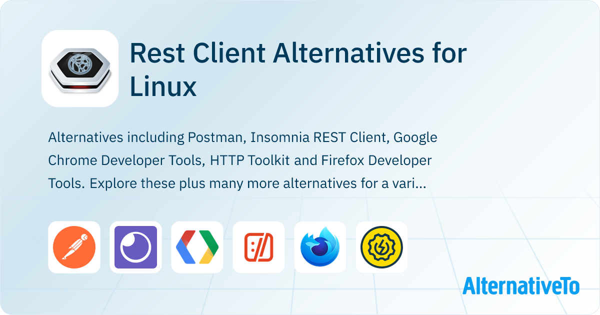 Rest Client Alternatives for Linux: Top 21 API Clients & Similar Apps ...