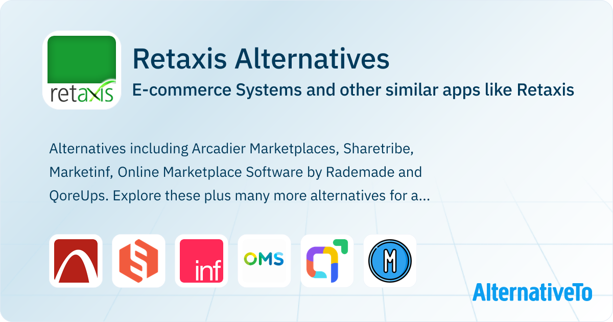 Retaxis Alternatives: Top 6 E-commerce Systems & Similar Apps ...