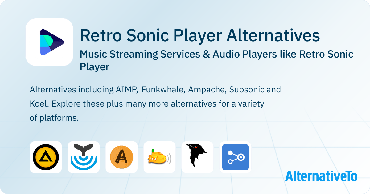 Retro Sonic Player Alternatives: Top 12 Music Streaming Services ...