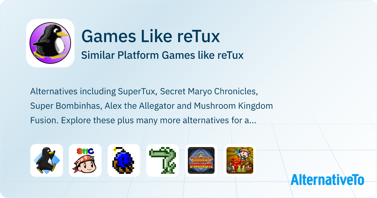 Games Like reTux: Similar Platform Games | AlternativeTo