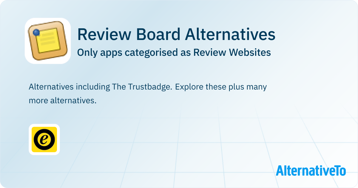 Review Board Alternatives: Top 1 Review Websites | AlternativeTo