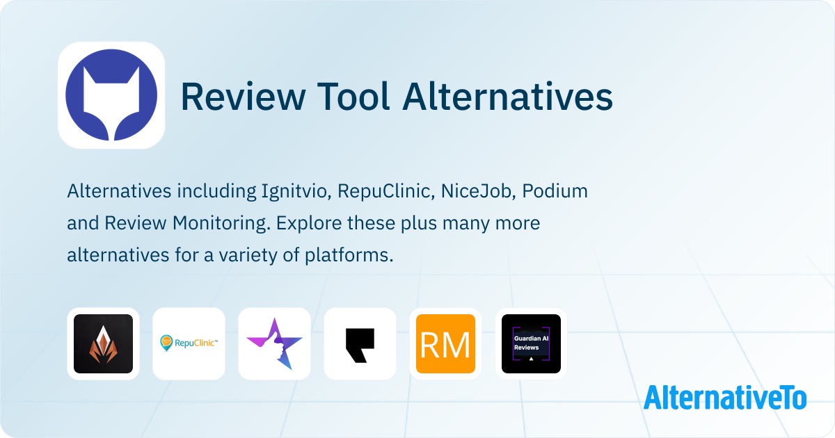 Review Tool Alternatives - Explore Similar Sites & Apps | AlternativeTo
