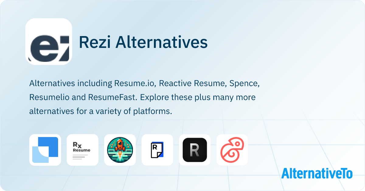 Rezi Alternatives - Explore Similar Sites & Apps | AlternativeTo