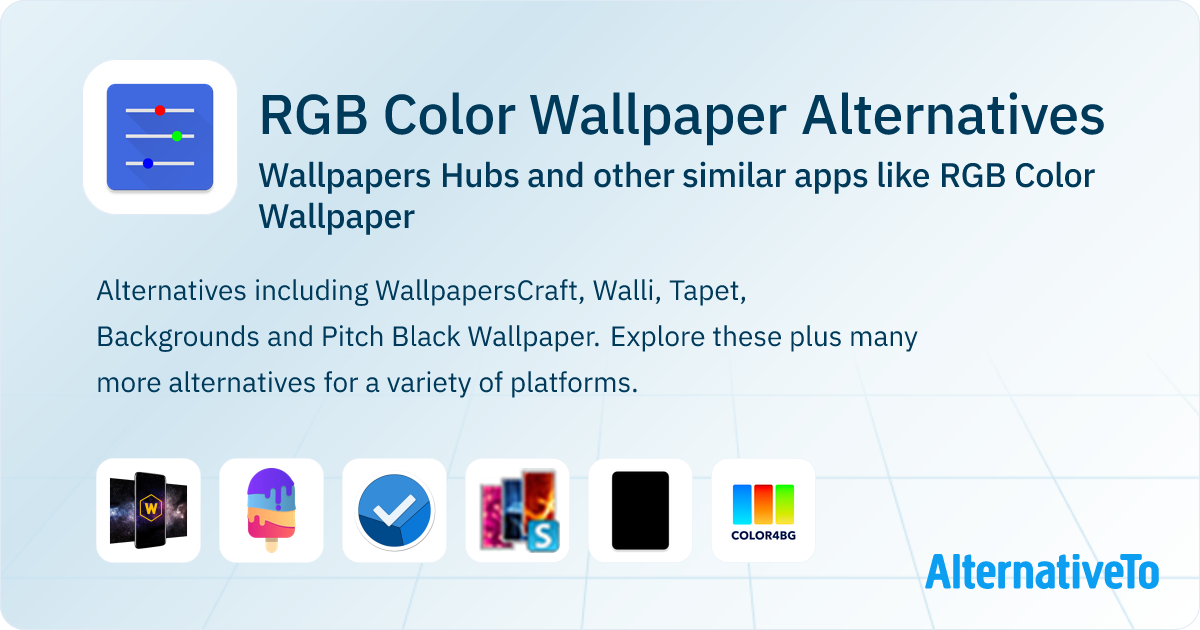 RGB Color Wallpaper Alternatives: Top 9 Wallpapers Hubs & Similar Apps ...