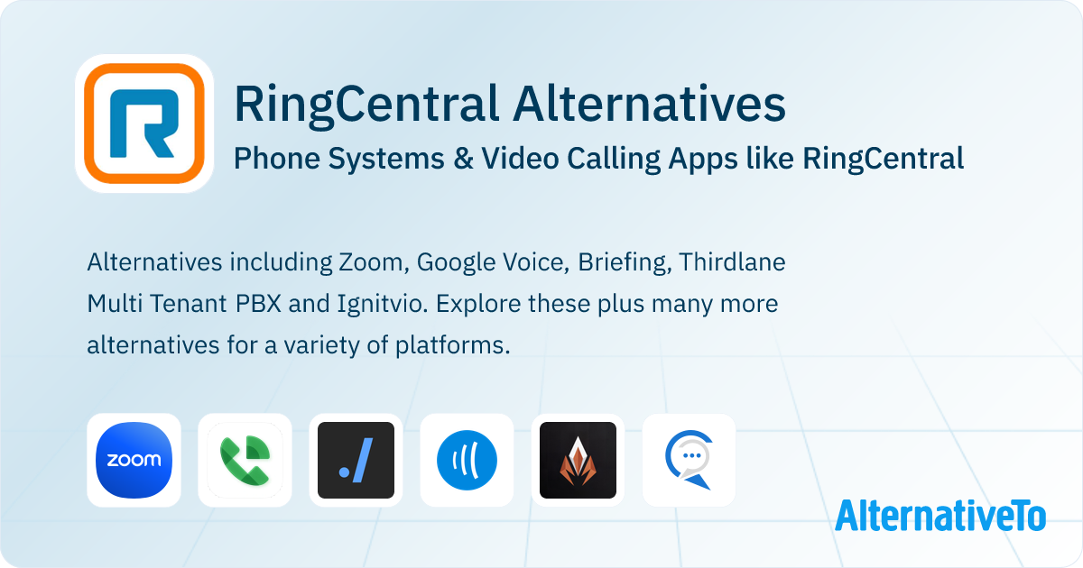 RingCentral Alternatives: Top 12 Phone Systems | AlternativeTo