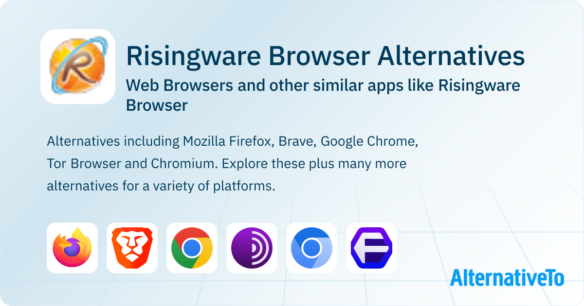 Risingware Browser Alternatives: Top 12 Web Browsers & Similar Apps ...