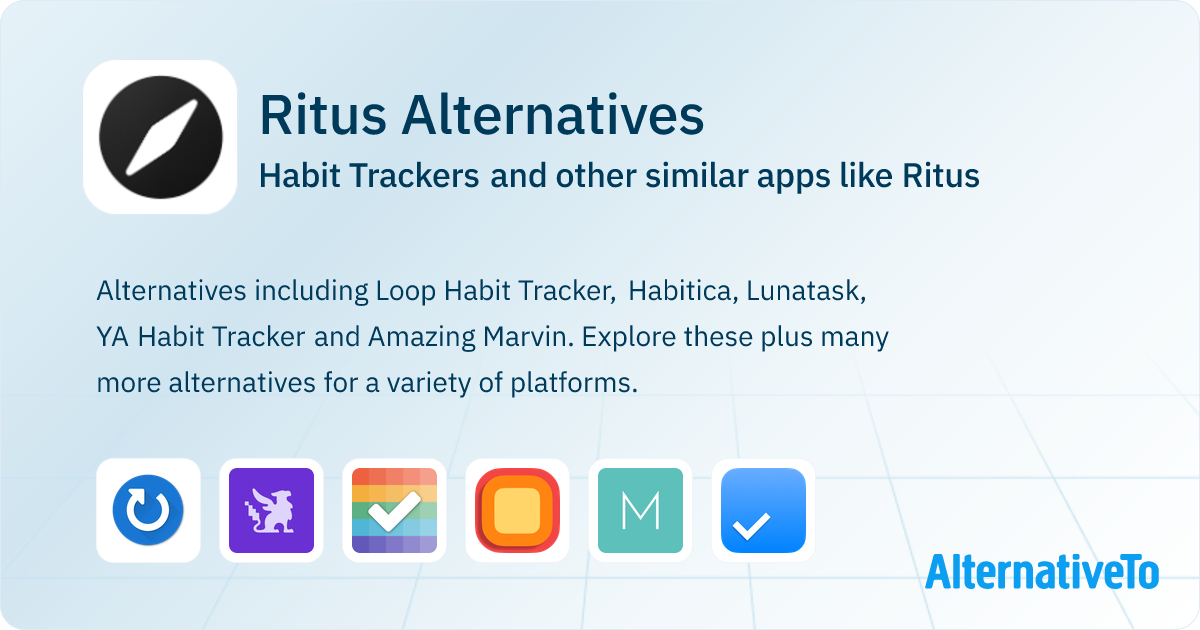 Ritus Alternatives: Top 12 Habit Trackers & Similar Websites ...
