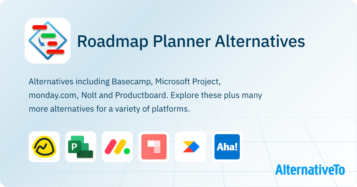 Roadmap Planner Alternatives - Explore Similar Software | AlternativeTo