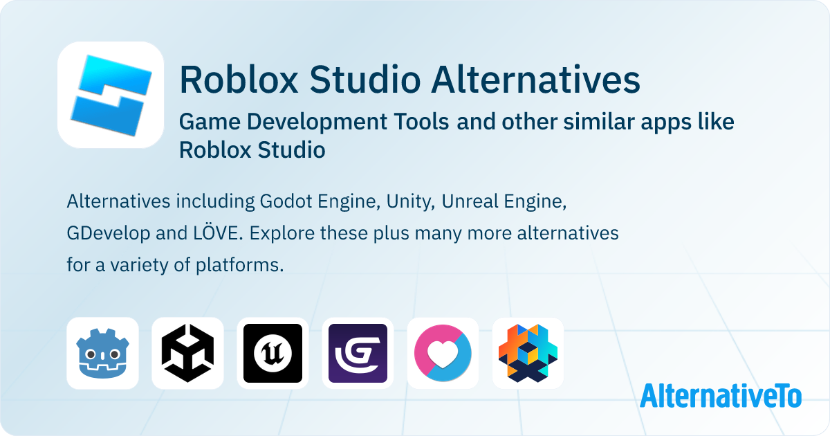 Roblox Studio Alternatives: Top 12 Game Development Tools & Similar ...