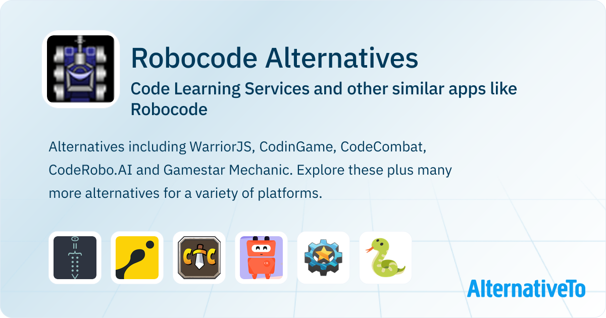 Robocode Alternatives: Top 21 Code Learning Services & Similar Apps ...