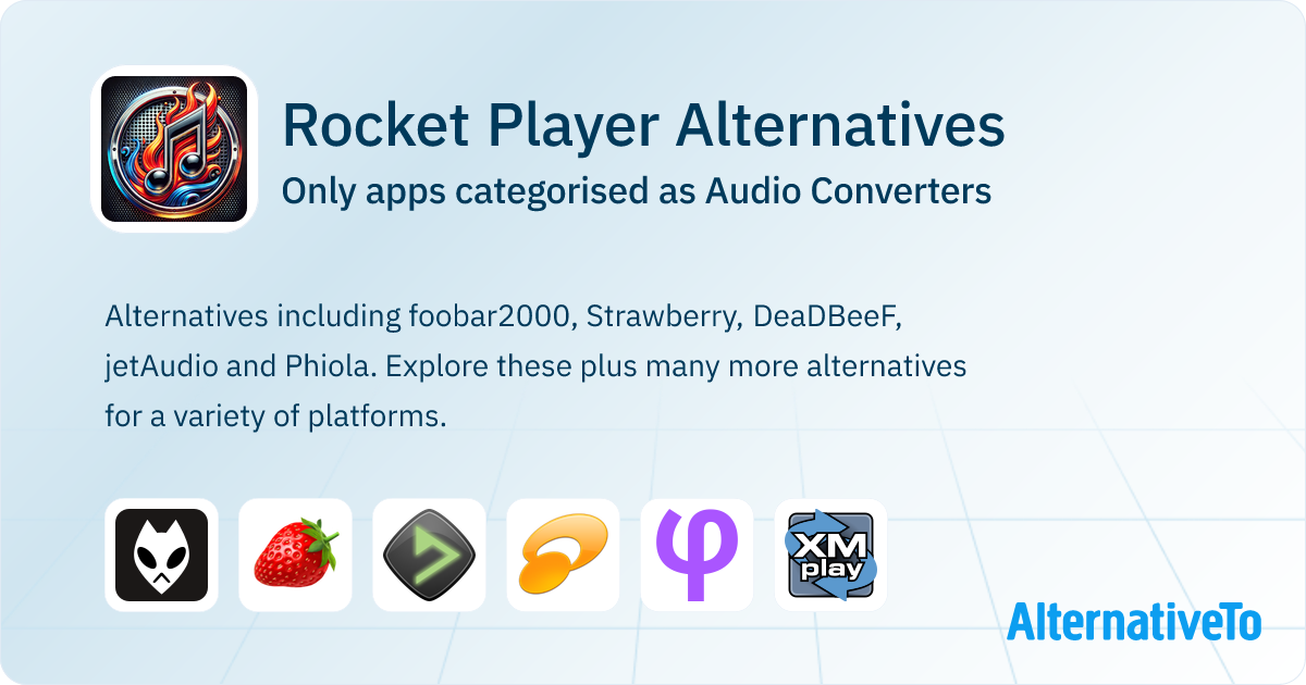 Rocket Player Alternatives: Top 8 Audio Converters | AlternativeTo