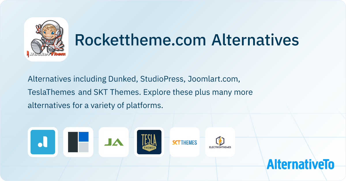 Rockettheme.com Alternatives - Explore Similar Sites & Apps | AlternativeTo