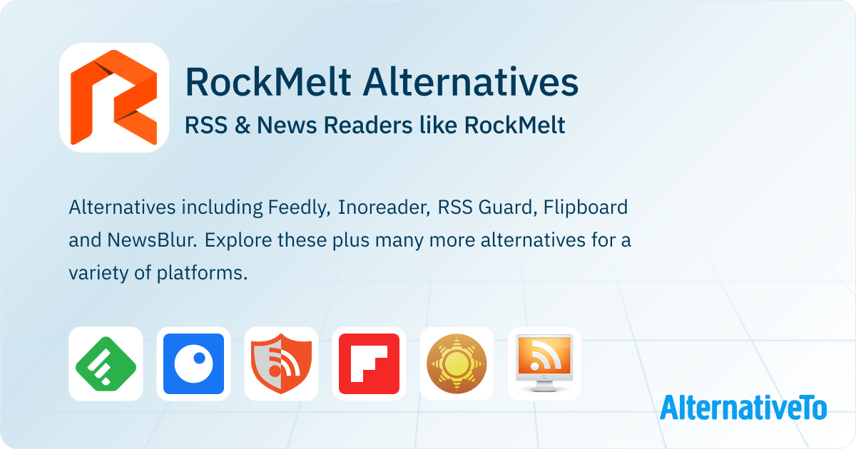 RockMelt Alternatives: Top 12 RSS & News Readers | AlternativeTo