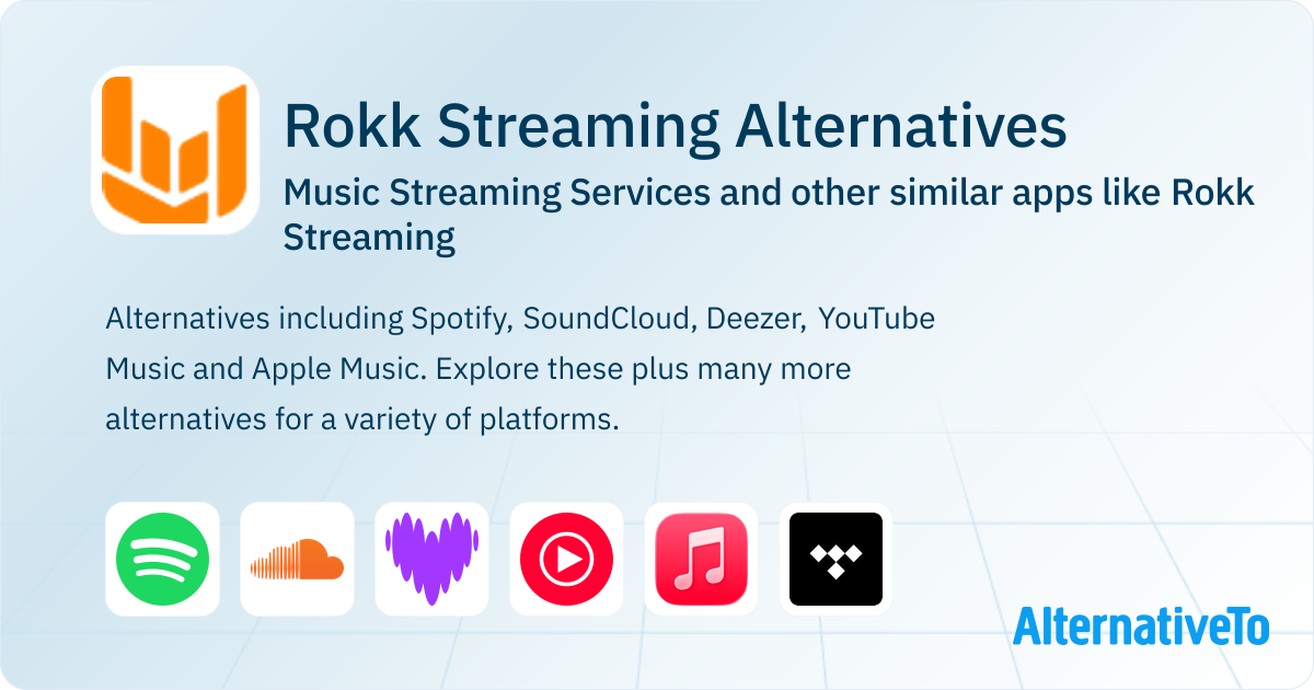 Rokk Streaming Alternatives: Top 9 Music Streaming Services & Similar ...