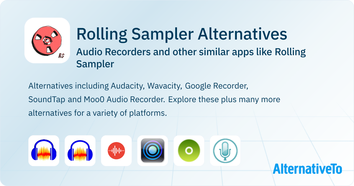 Rolling Sampler Alternatives: Top 16 Audio Recorders & Similar Apps ...