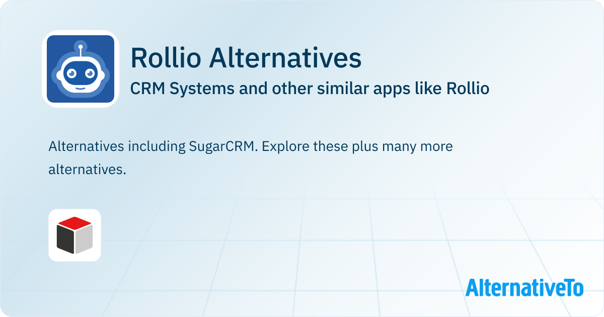 Rollio Competitors: Top 1 Alternative CRM Systems | AlternativeTo