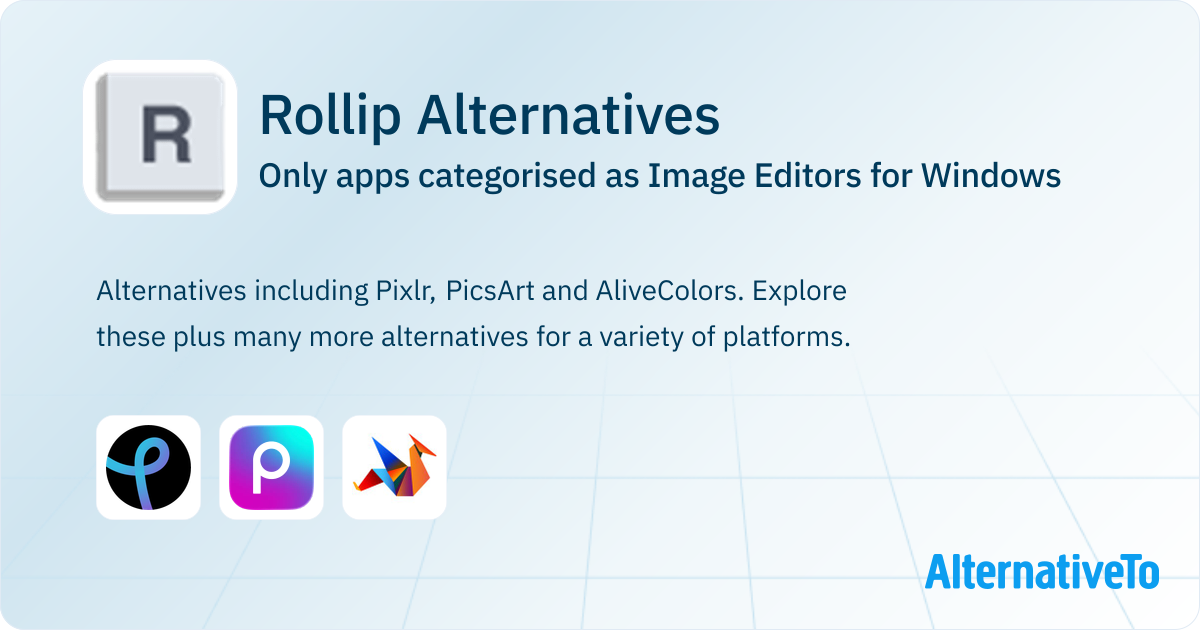 Rollip Alternatives for Windows: Top 3 Image Editors | AlternativeTo
