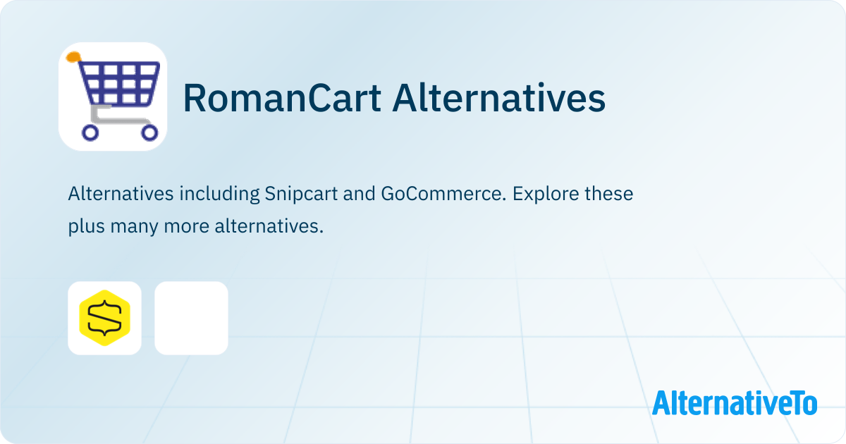 RomanCart Alternatives - Explore Similar Sites & Apps | AlternativeTo