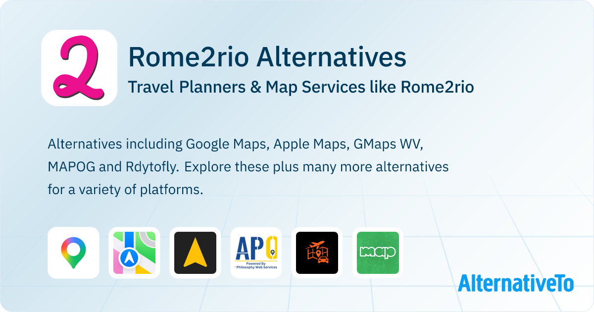 Rome2rio Alternatives: Top 22 Travel Planners & Map Services ...
