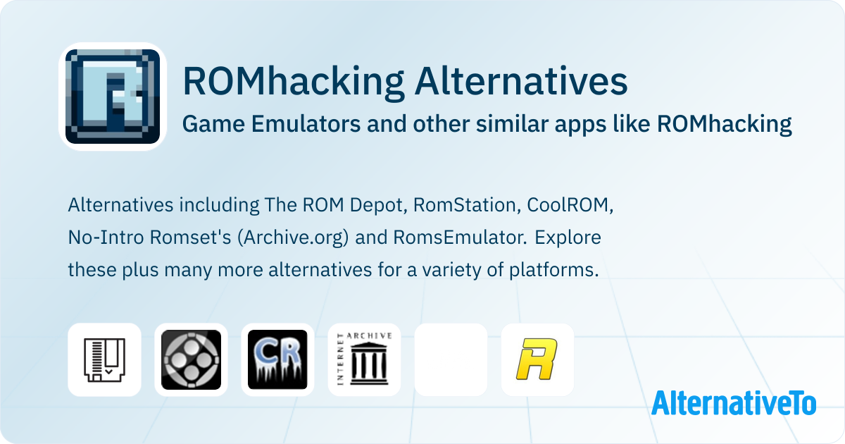 ROMhacking Alternatives: Top 11 Game Emulators & Similar Websites ...